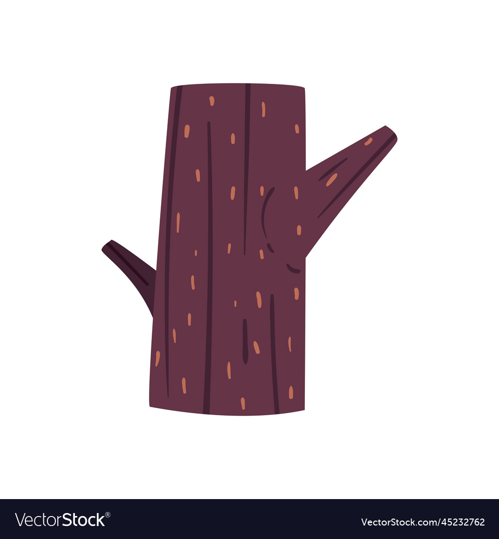 Flat trunk design Royalty Free Vector Image - VectorStock