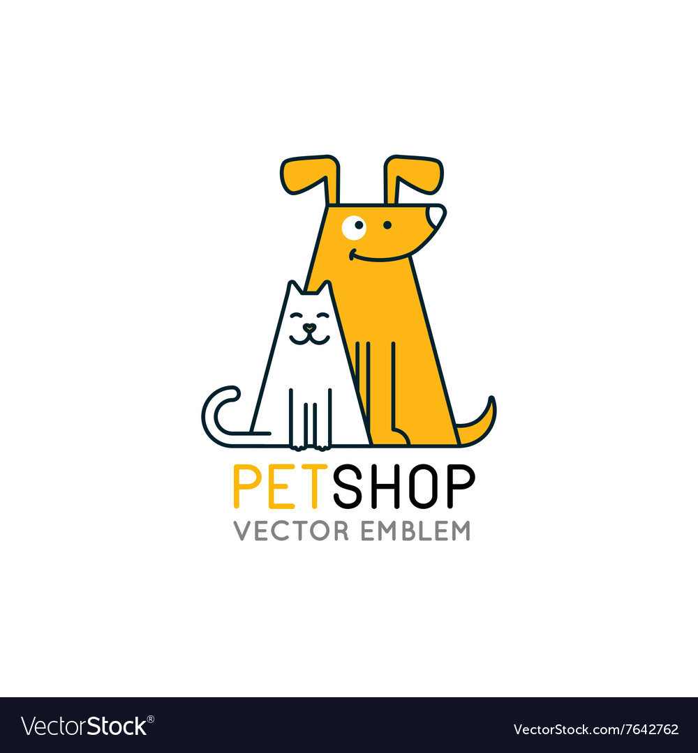 Logo Design Template For Pet Shops Royalty Free Vector Image logo-design-template-for-pet-shops-royalty-free-vector-image