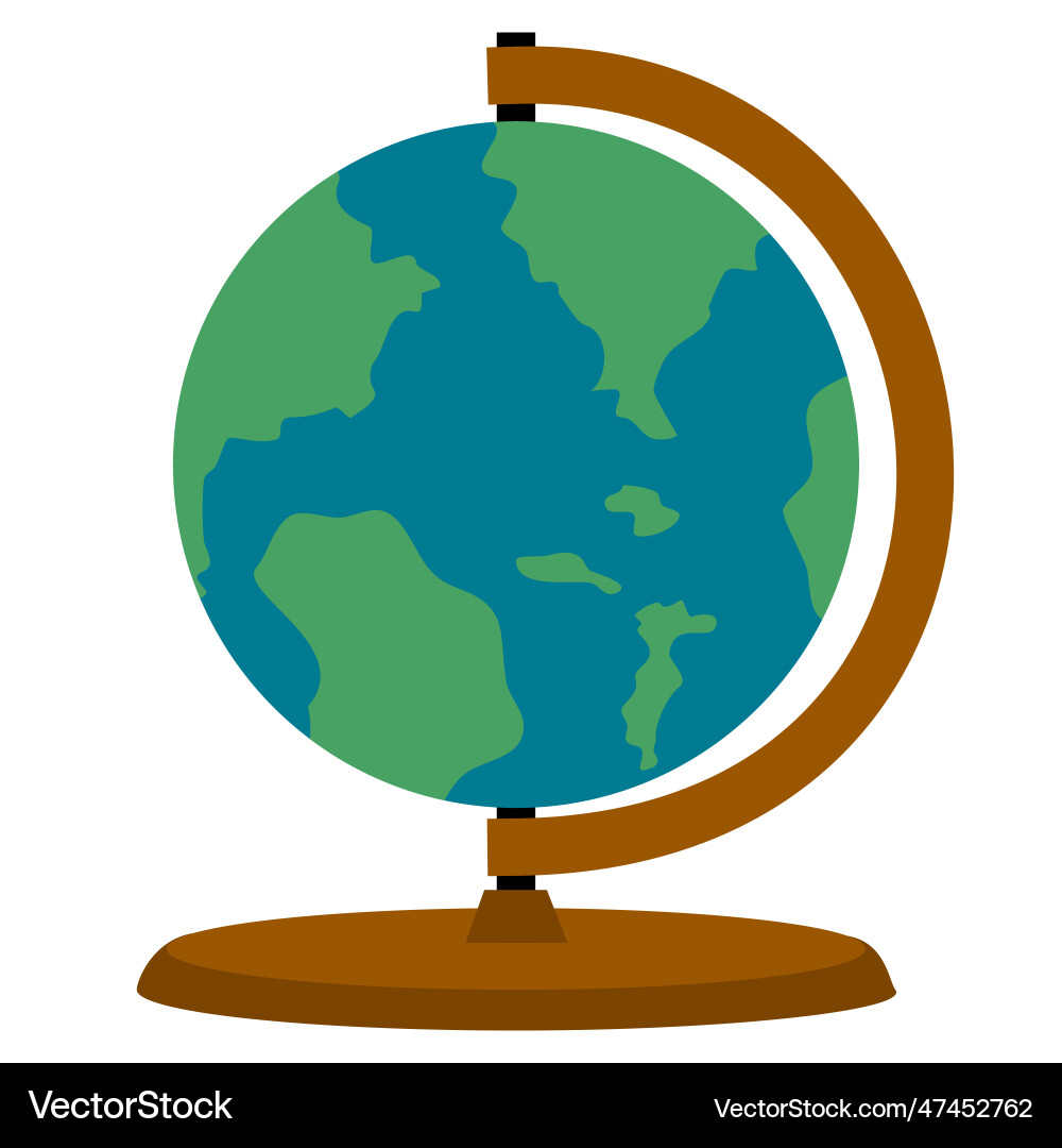 Rotating globe with stand school and office suppli