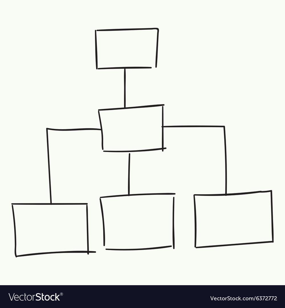 Abstract flowchart design Royalty Free Vector Image