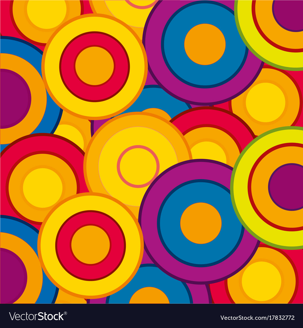 Background from circle Royalty Free Vector Image