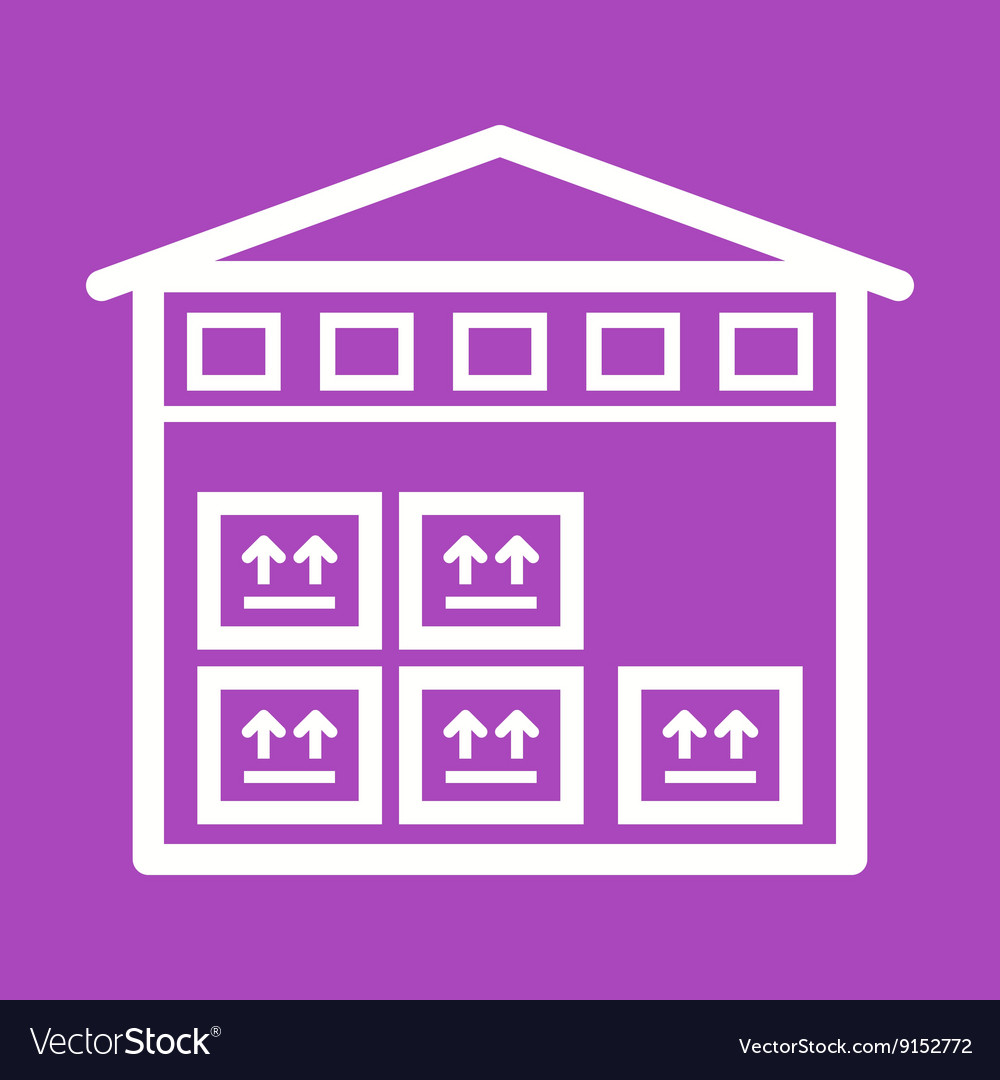 Storage unit Royalty Free Vector Image - VectorStock