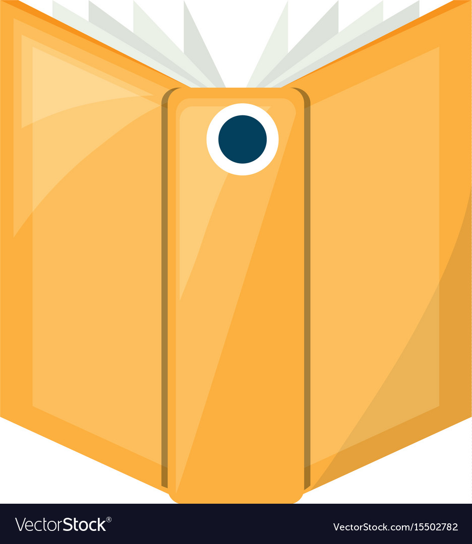 Isolated documents folder Royalty Free Vector Image