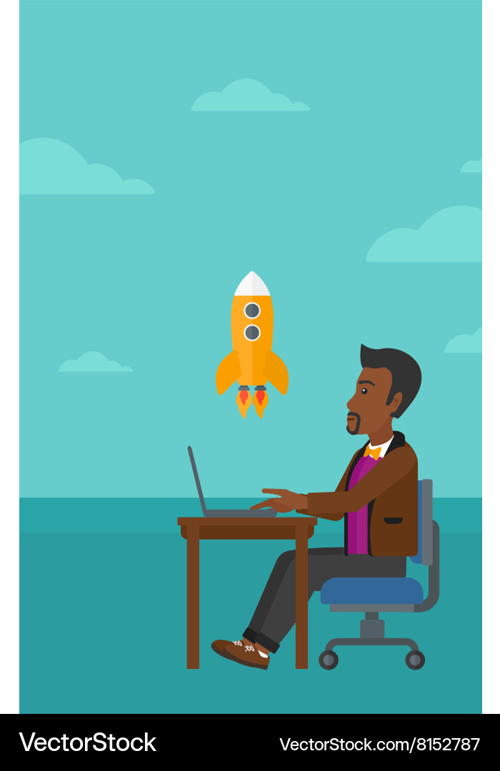 Business start up Royalty Free Vector Image - VectorStock