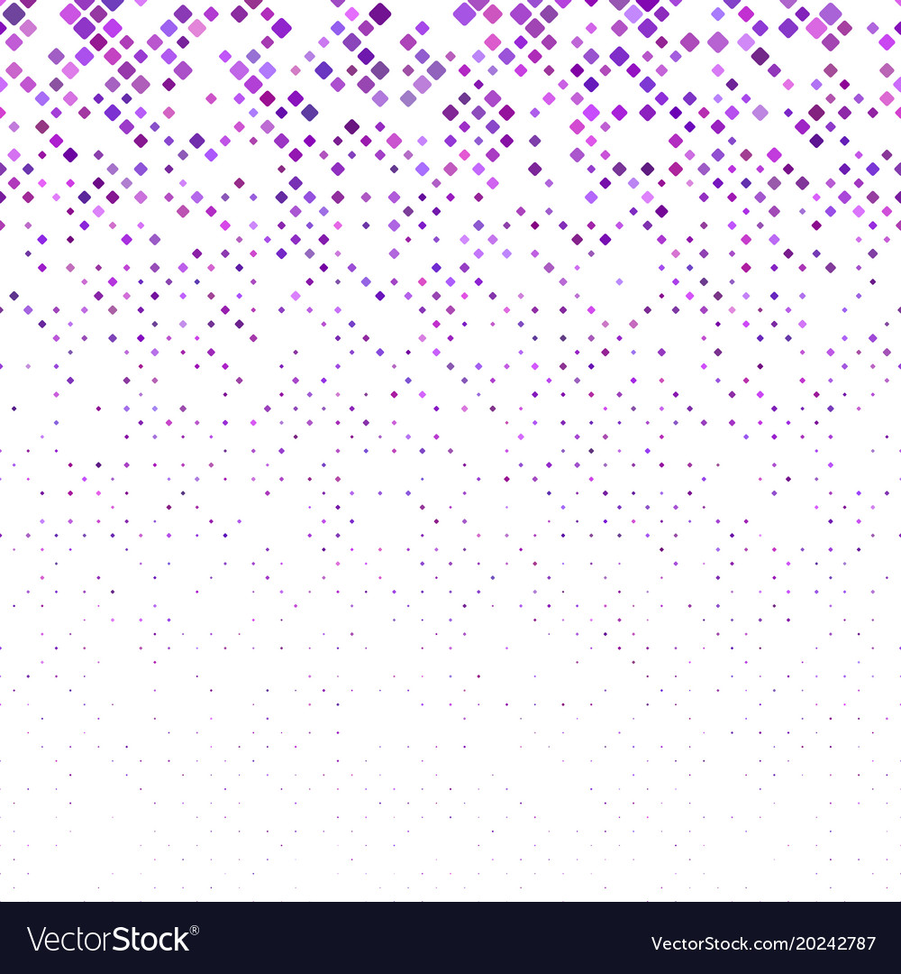 Geometric rounded square pattern background Vector Image