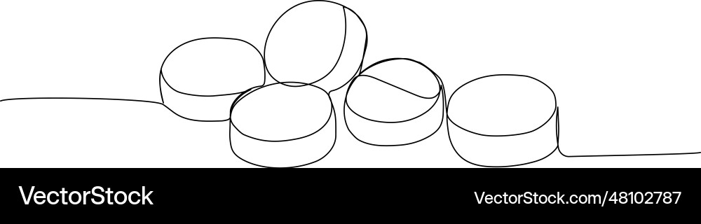 Pill tablet drug pharmacy capsule antibiotic Vector Image