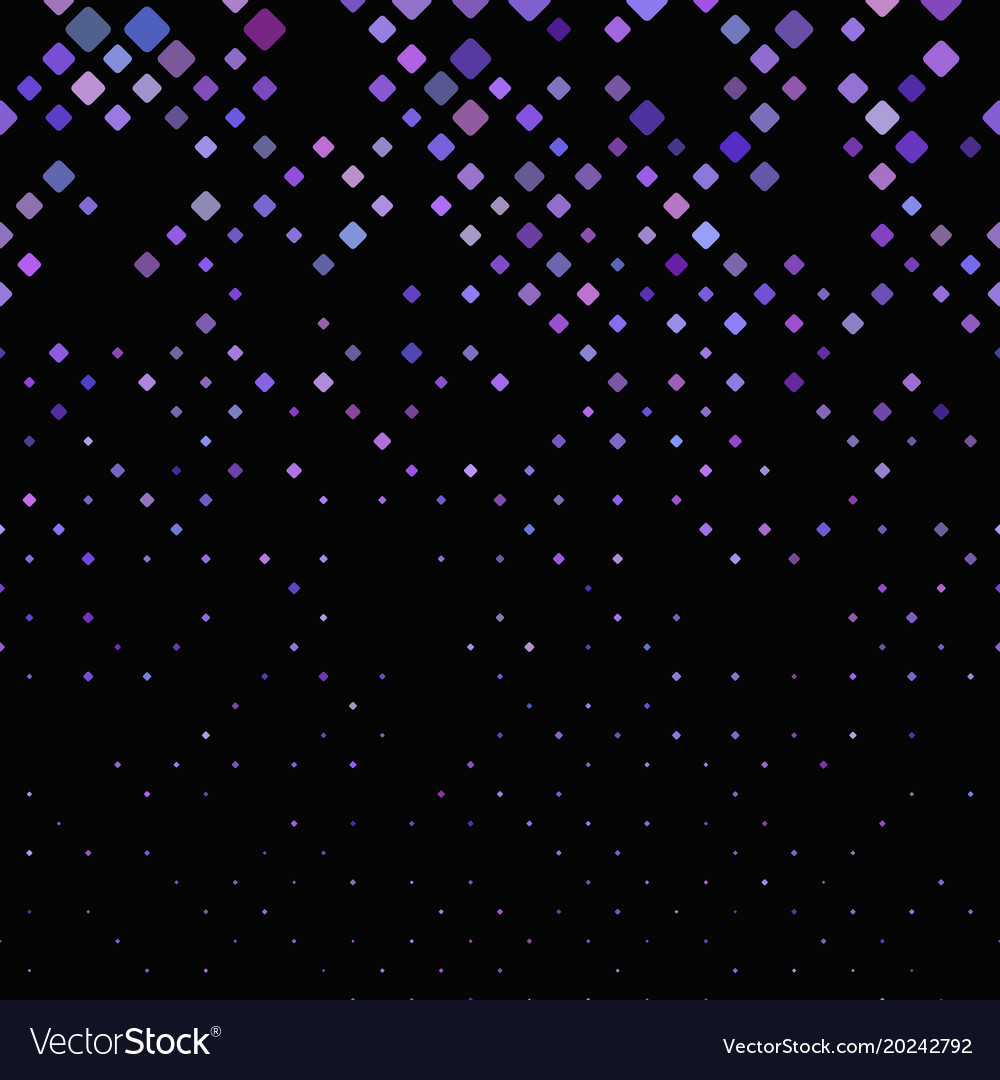 Abstract diagonal rounded square pattern Vector Image