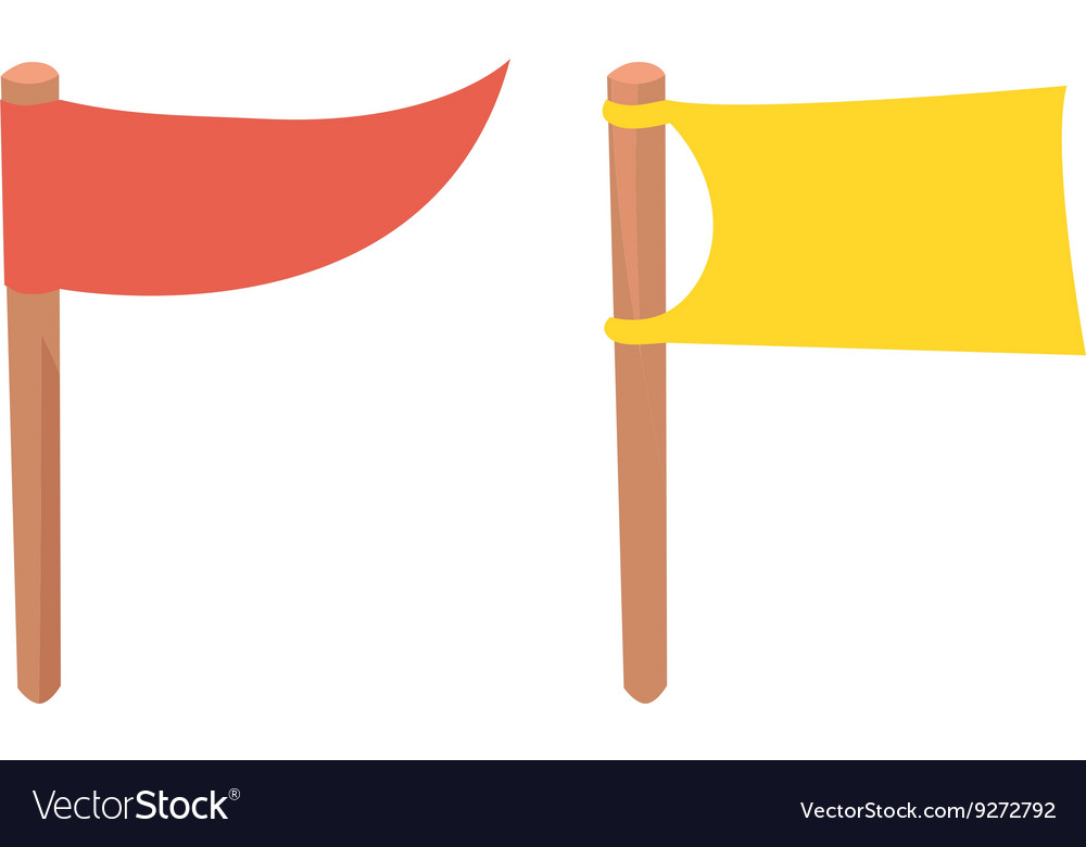 Flag isolated Royalty Free Vector Image - VectorStock