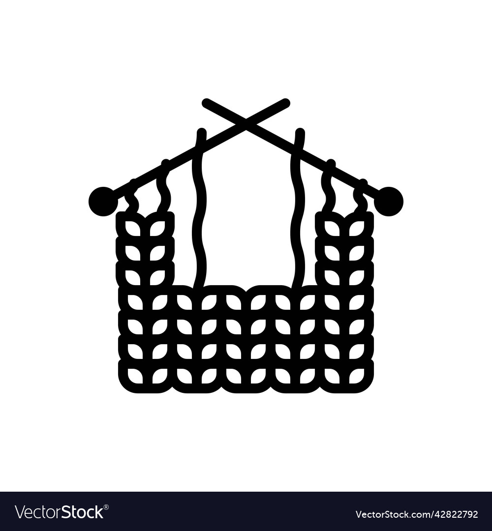 Knitting Royalty Free Vector Image - VectorStock