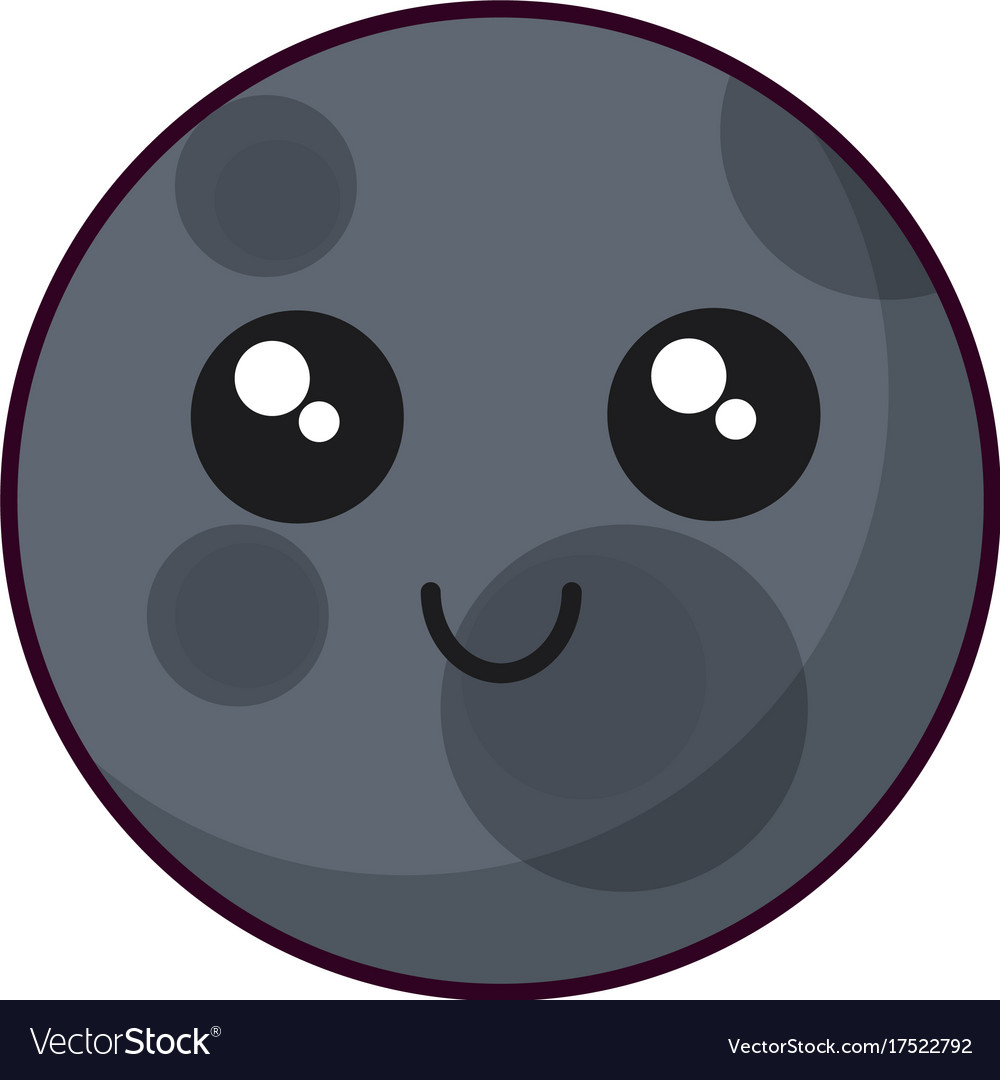 Moon icon image Royalty Free Vector Image - VectorStock