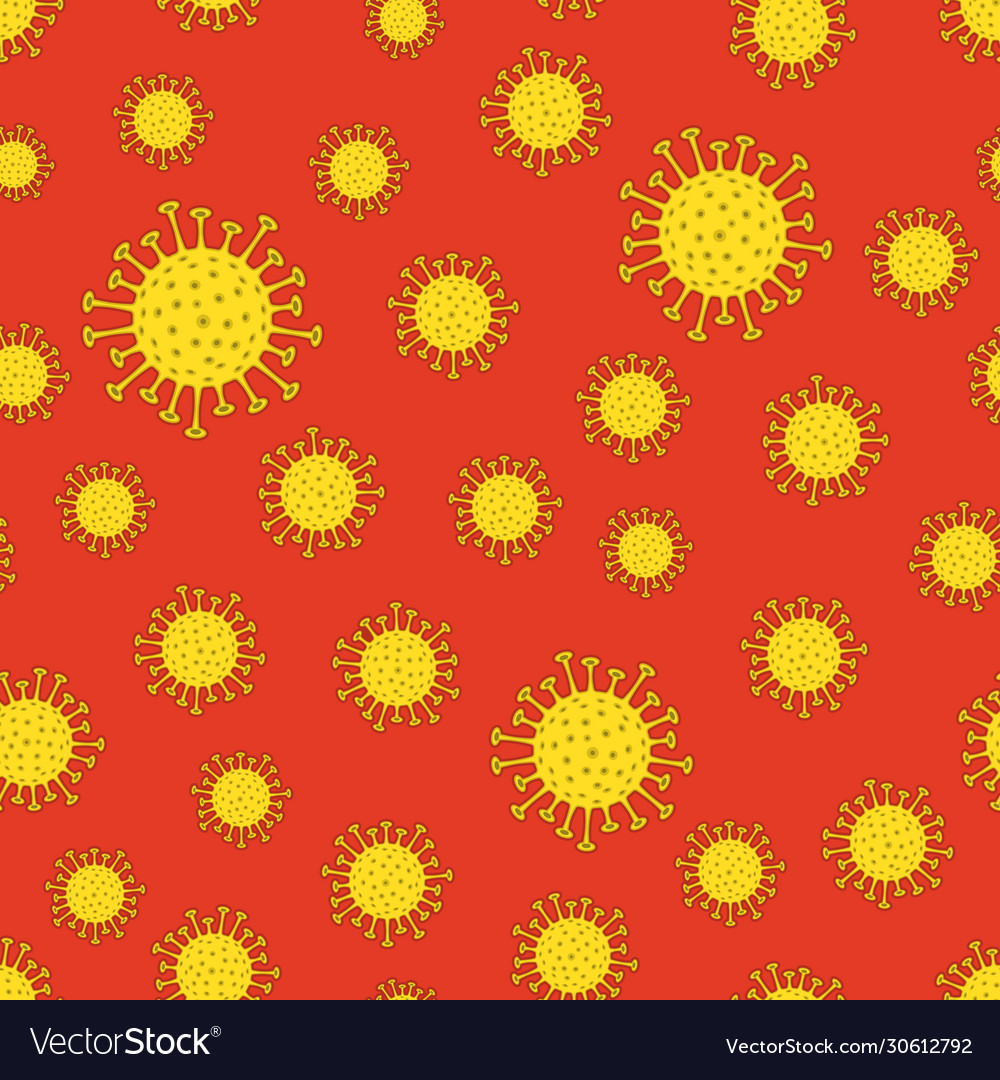 Virus background Royalty Free Vector Image - VectorStock