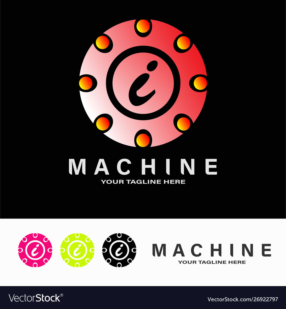 Future technology logos Royalty Free Vector Image