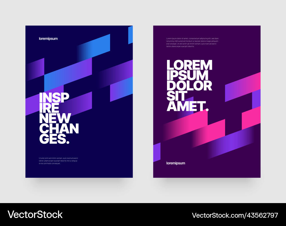 Layout template for events or business related Vector Image