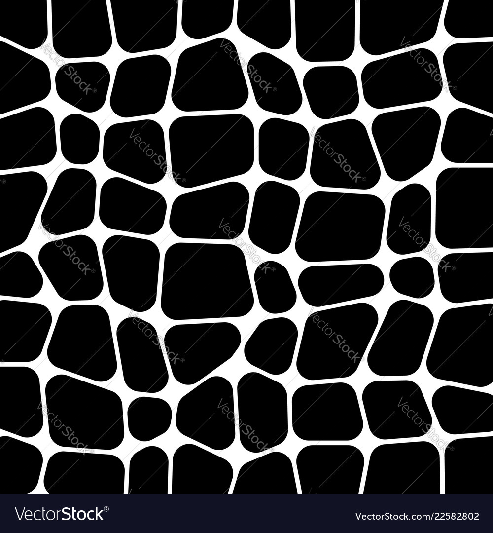 Abstract mosaic pattern pavement stonework or Vector Image
