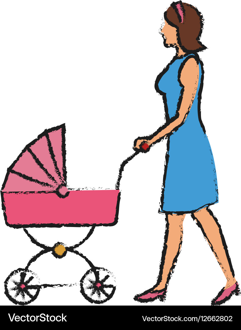 Woman cartoon icon Royalty Free Vector Image - VectorStock