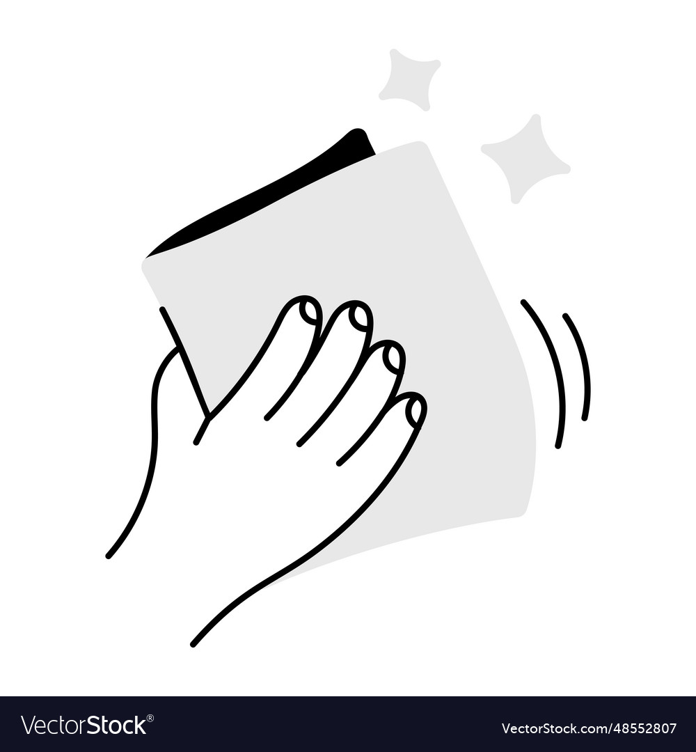 Surface cleaning Royalty Free Vector Image - VectorStock