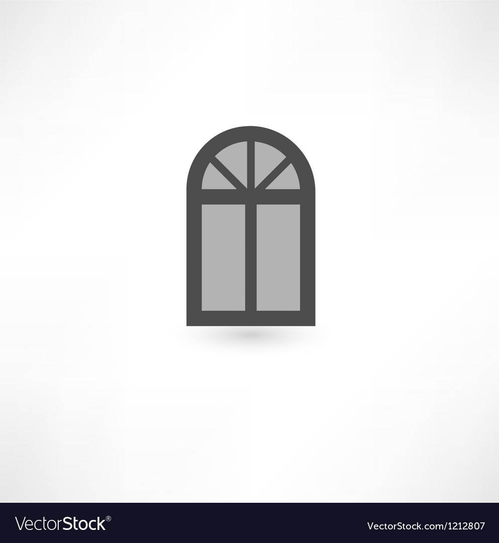 Window icon Royalty Free Vector Image - VectorStock