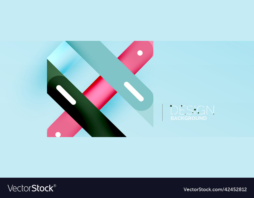 Background overlapping lines dynamic Royalty Free Vector