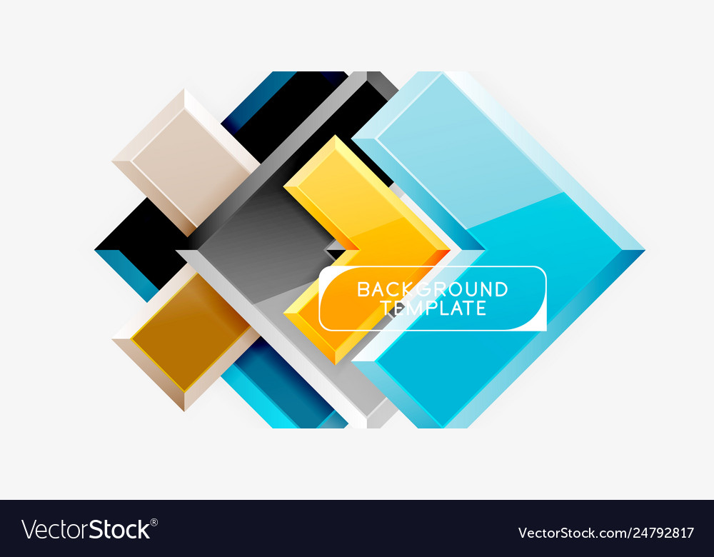 Abstract arrows composition background Royalty Free Vector