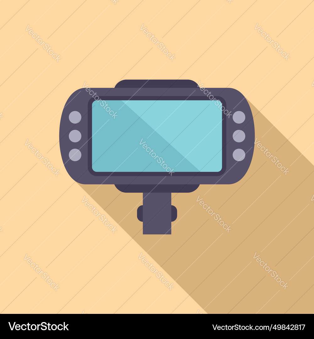 Taximeter trip icon flat cab app Royalty Free Vector Image