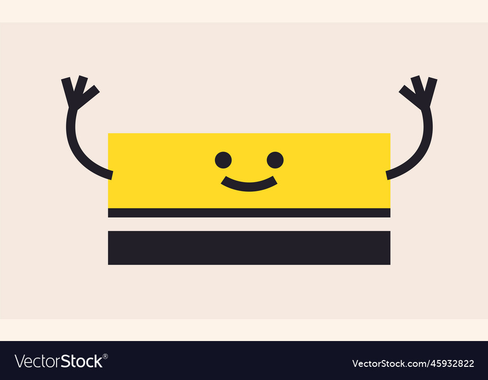 Funny doodle object Royalty Free Vector Image - VectorStock