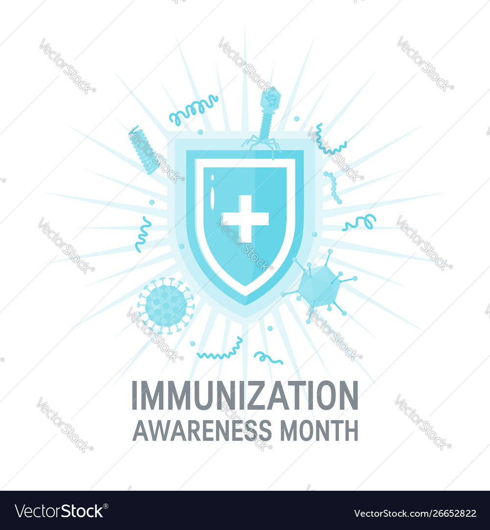 Immune System Concept Simple Colored Icon Vector Image