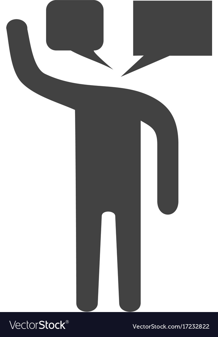 Talkative Royalty Free Vector Image - VectorStock
