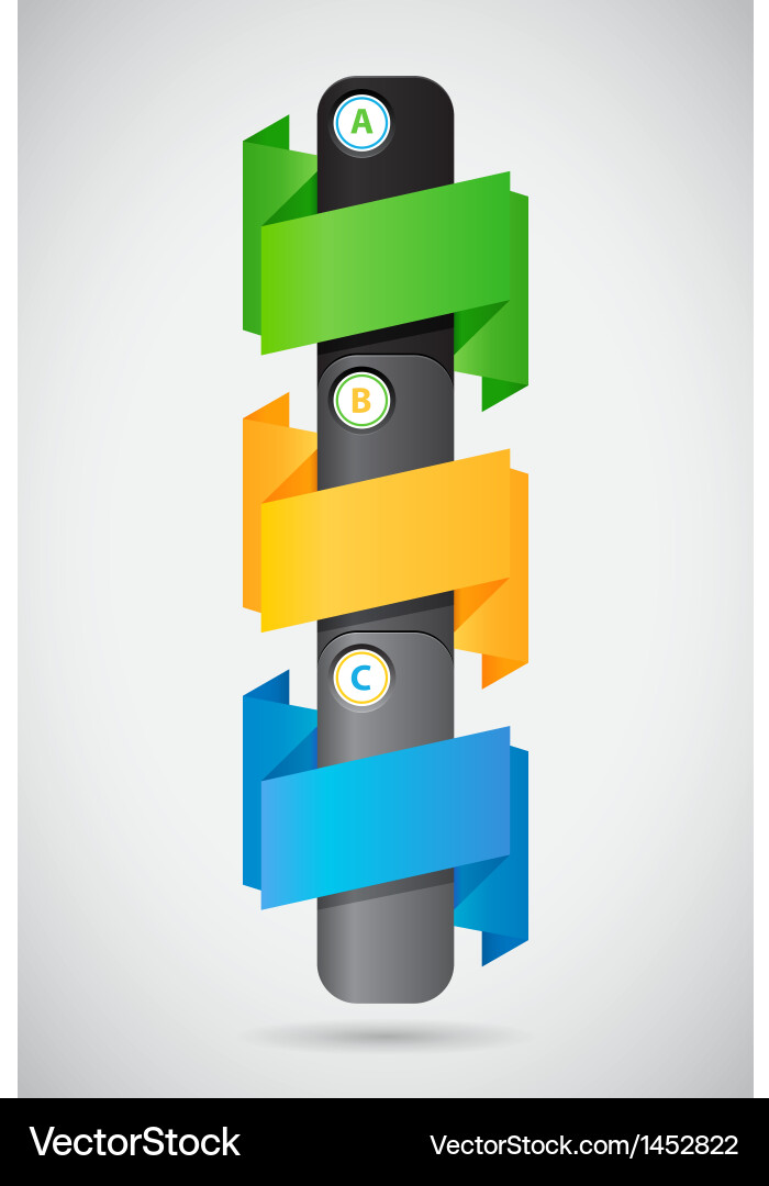 Template elements without text Royalty Free Vector Image