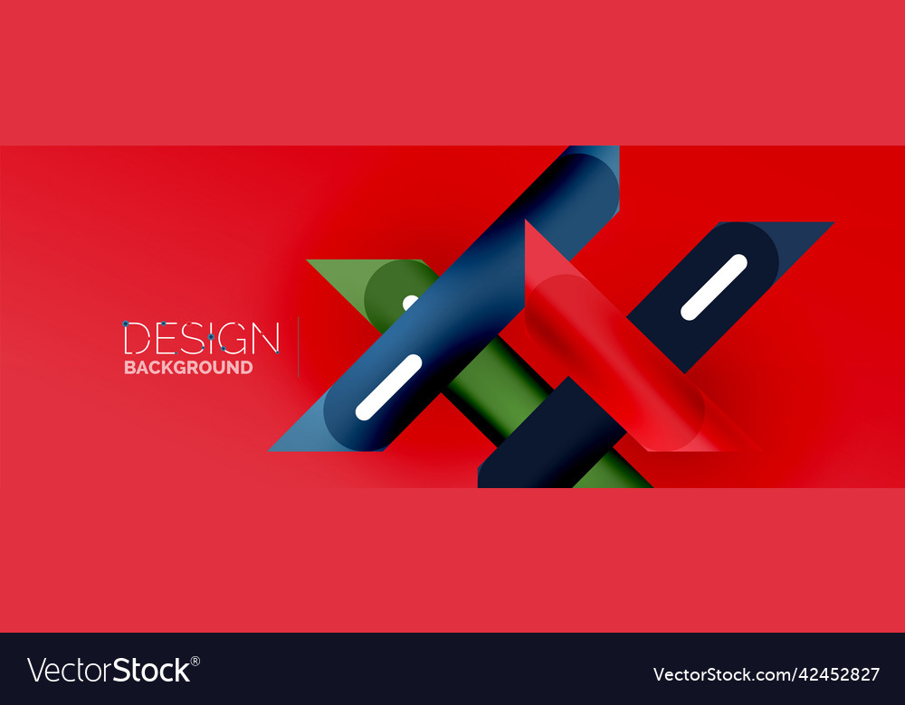 Background overlapping lines dynamic Royalty Free Vector