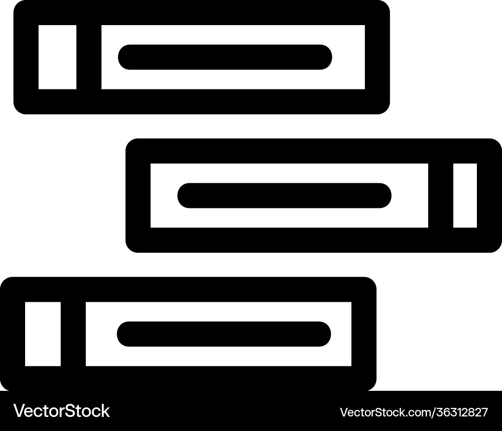 Timber icon or logo isolated sign symbol Vector Image