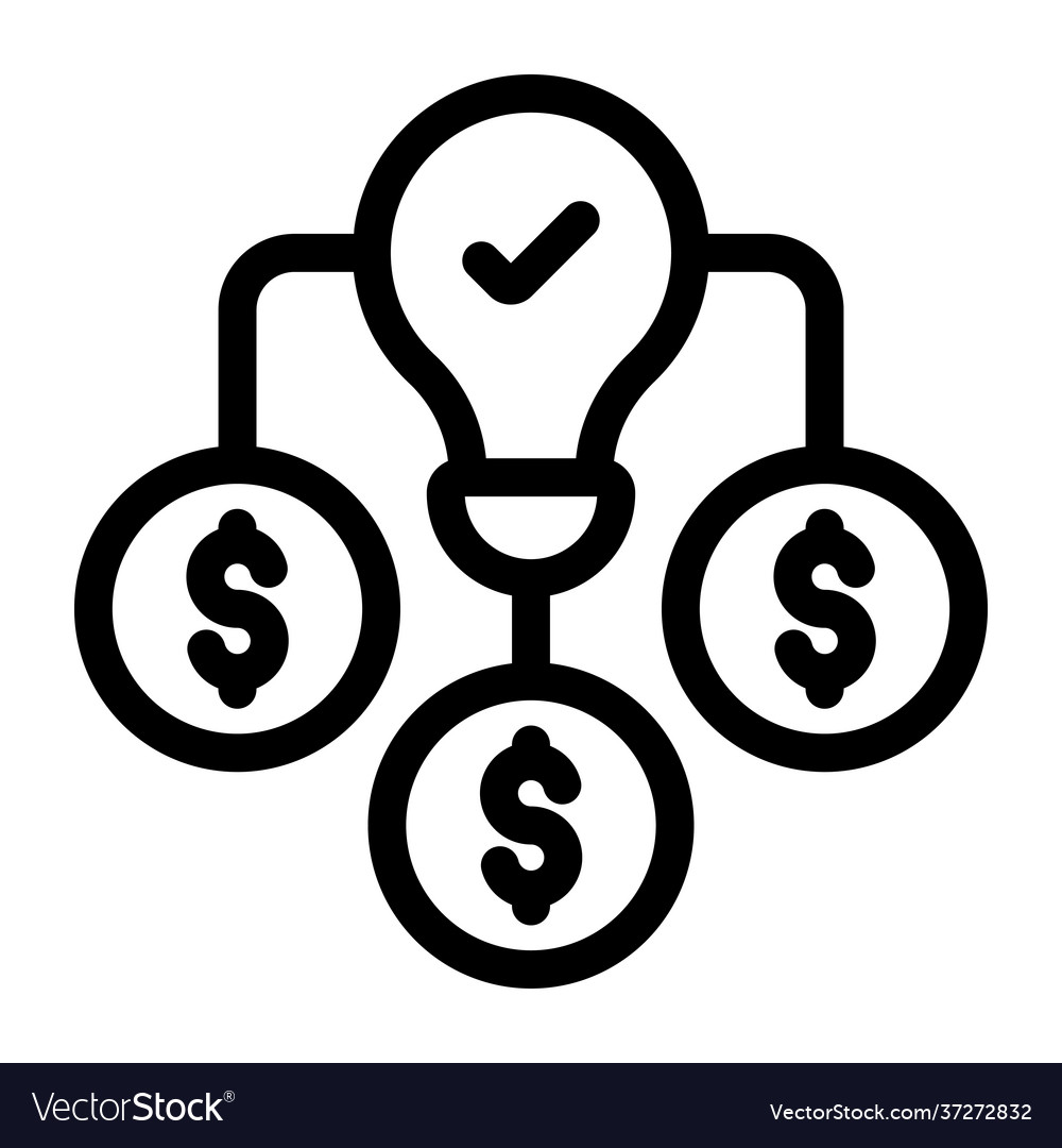 Idea network Royalty Free Vector Image - VectorStock