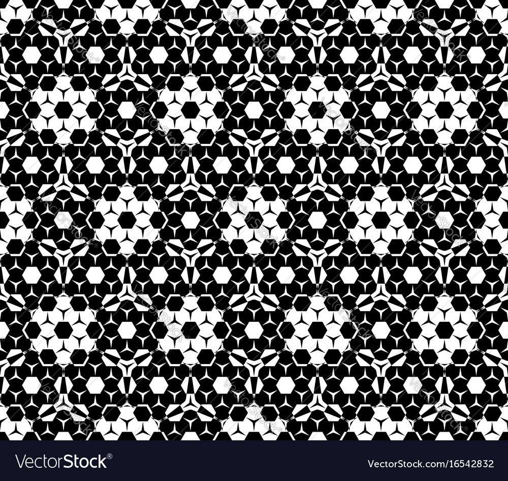 Seamless pattern hexagonal elements Royalty Free Vector