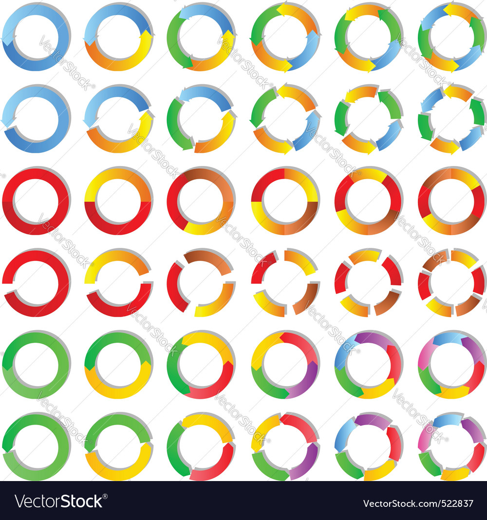 Circles Royalty Free Vector Image - VectorStock