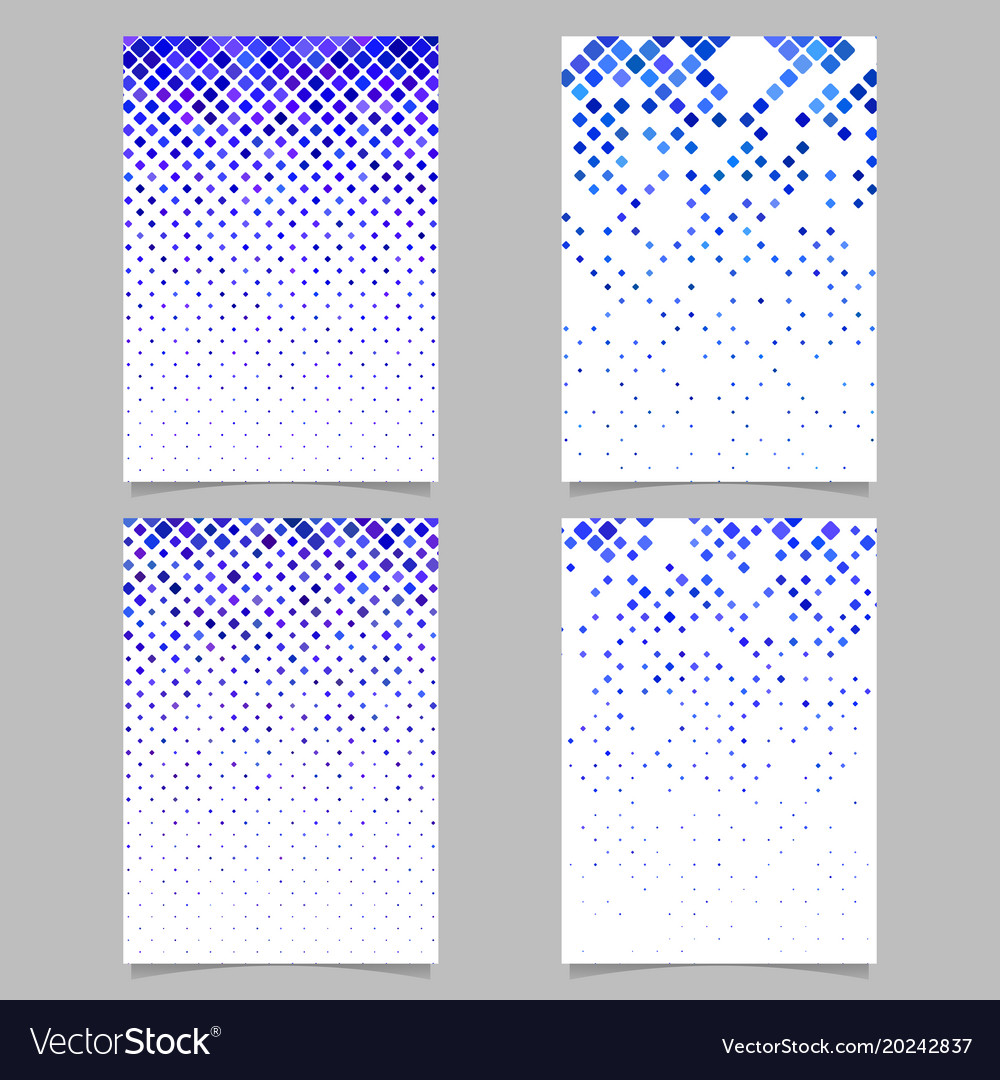 Geometrical diagonal rounded square pattern Vector Image