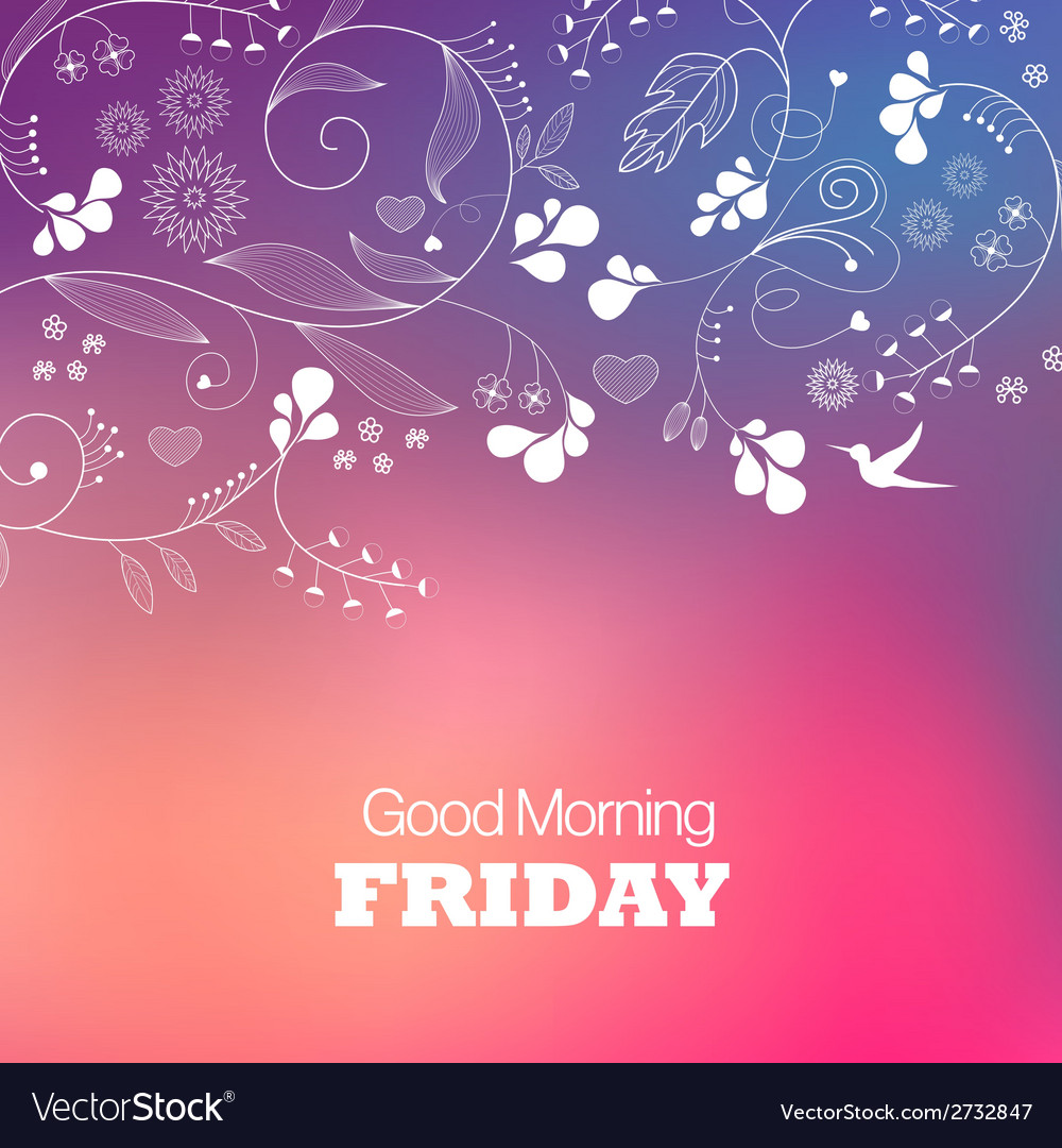 Friday Royalty Free Vector Image - VectorStock