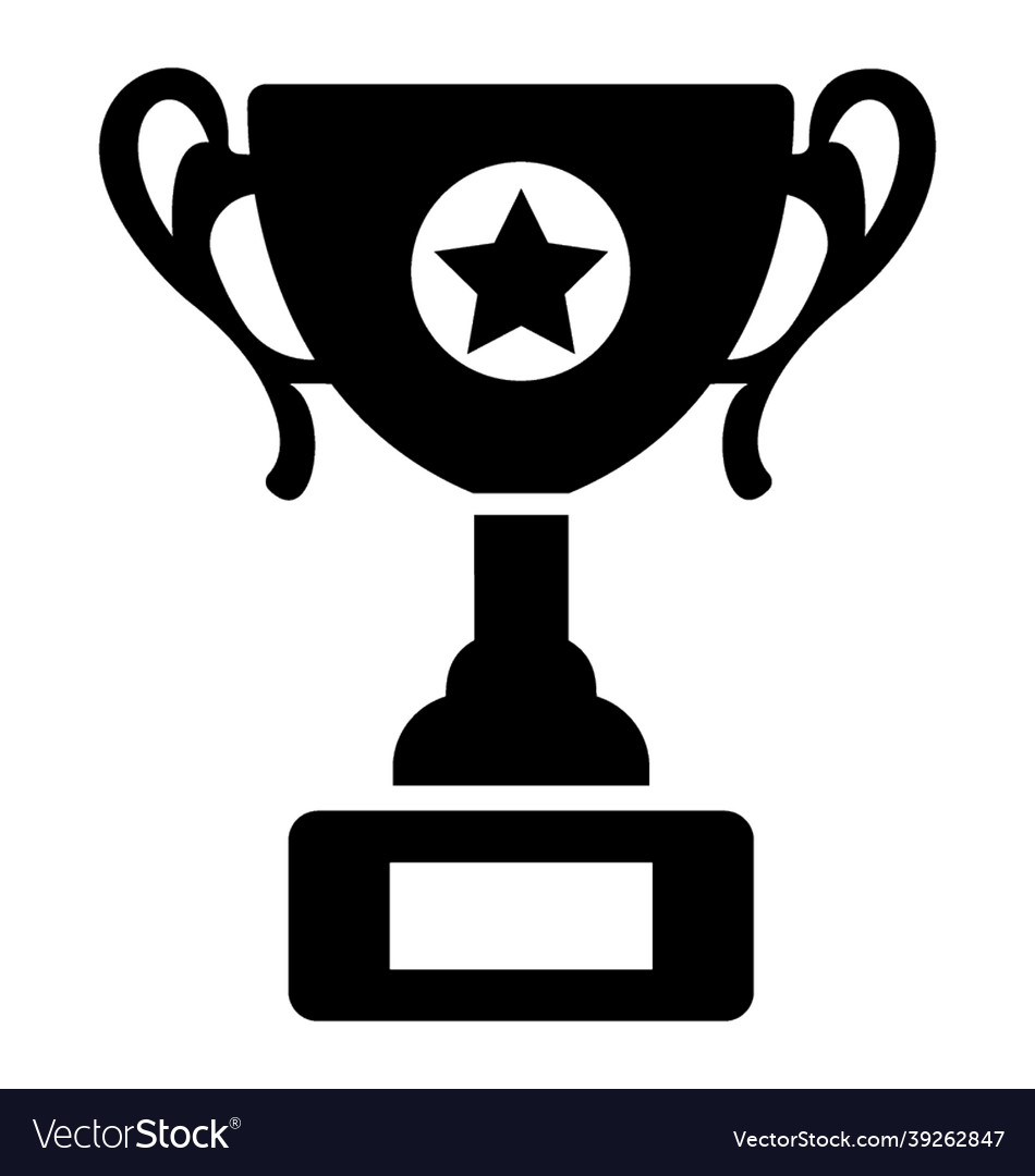 Trophy Royalty Free Vector Image - VectorStock