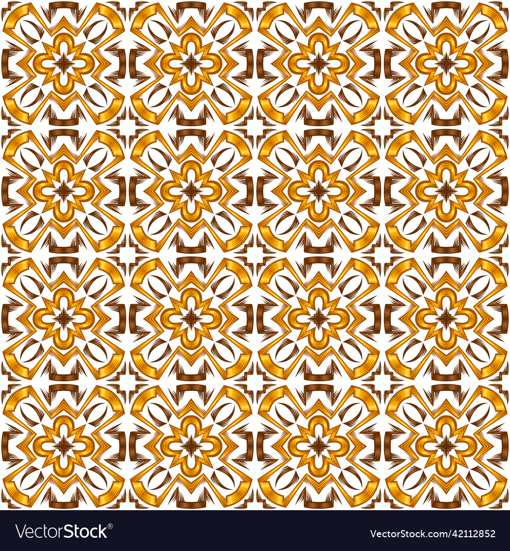 Ceramic tile seamless pattern wall or floor Vector Image