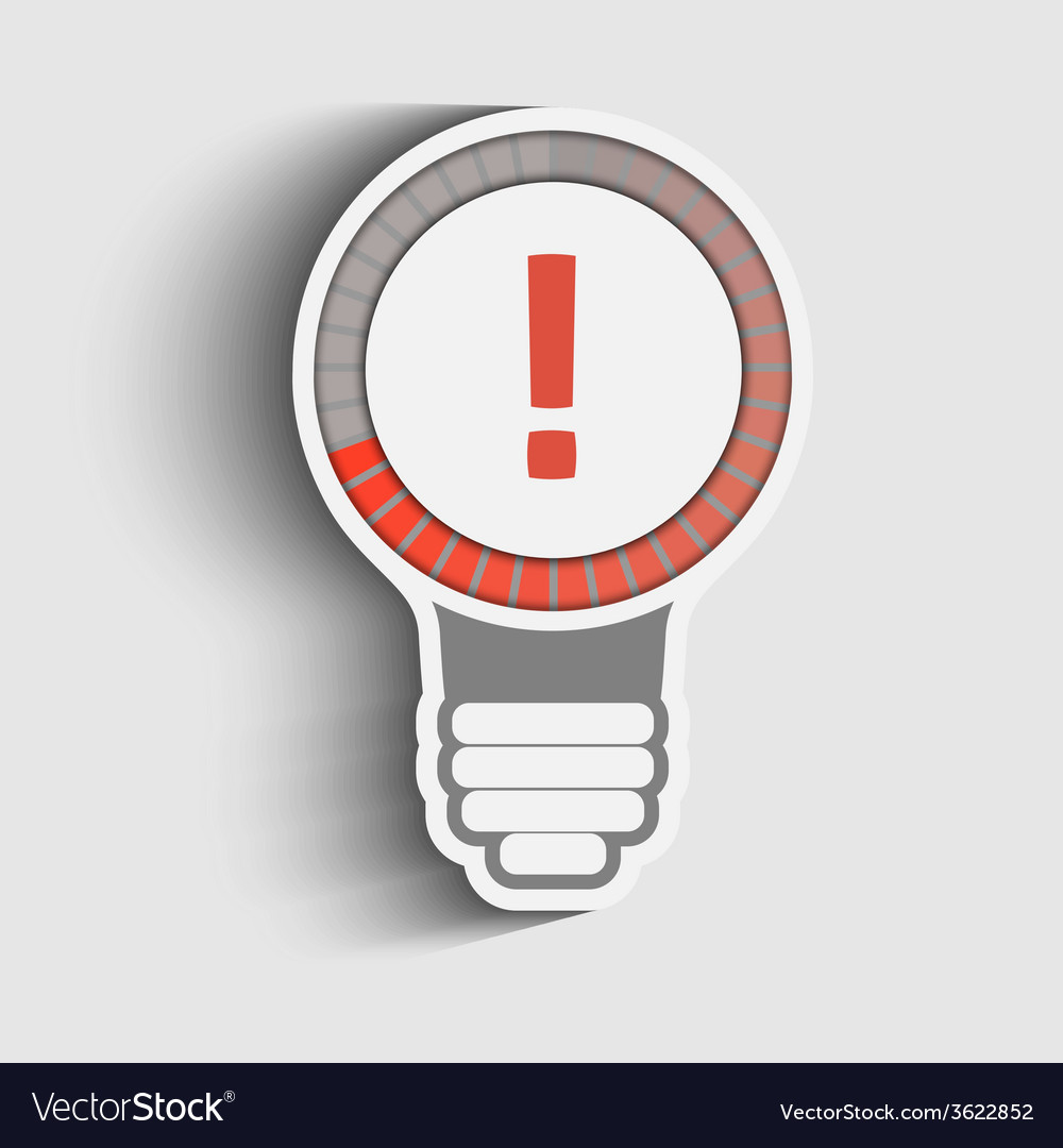 Exclamation mark Royalty Free Vector Image - VectorStock