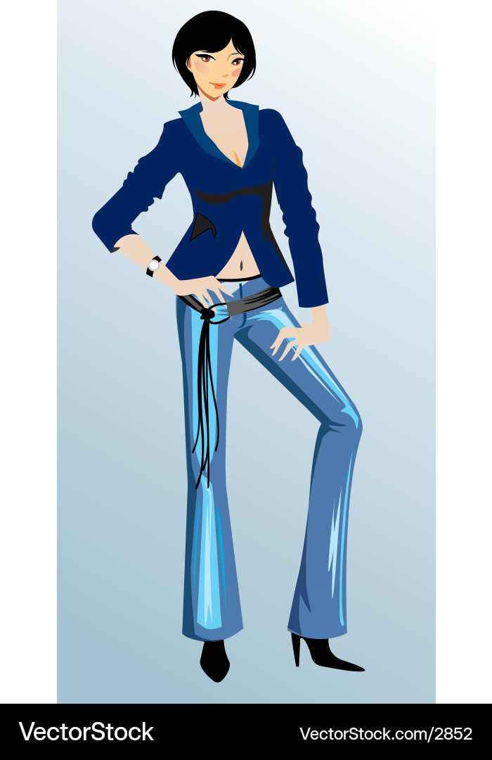 Girl Royalty Free Vector Image - VectorStock