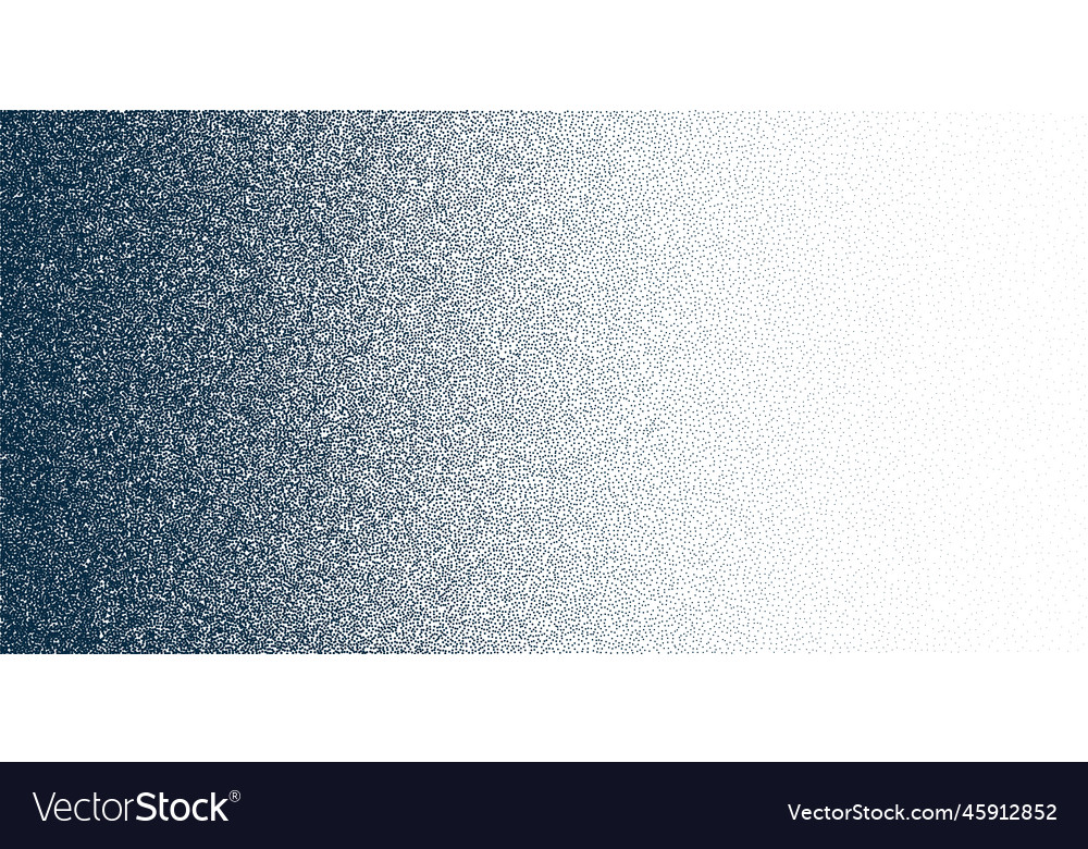 Stipple pattern dotted geometric background Vector Image