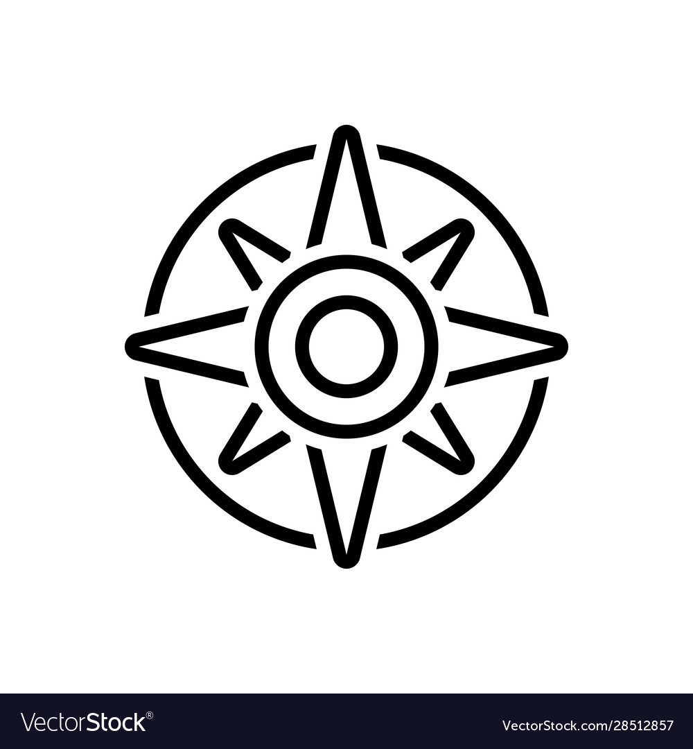 Compass Royalty Free Vector Image - VectorStock