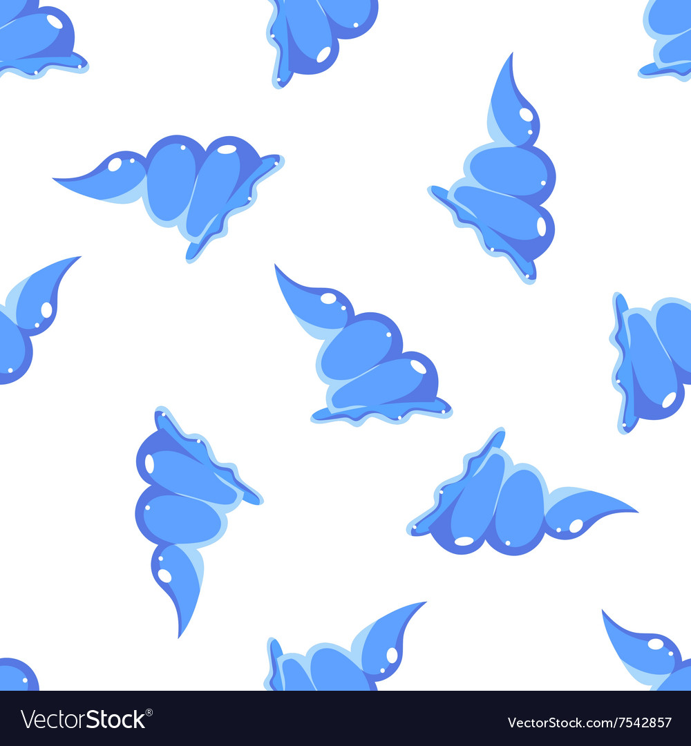 Swirl sea shell pattern Royalty Free Vector Image