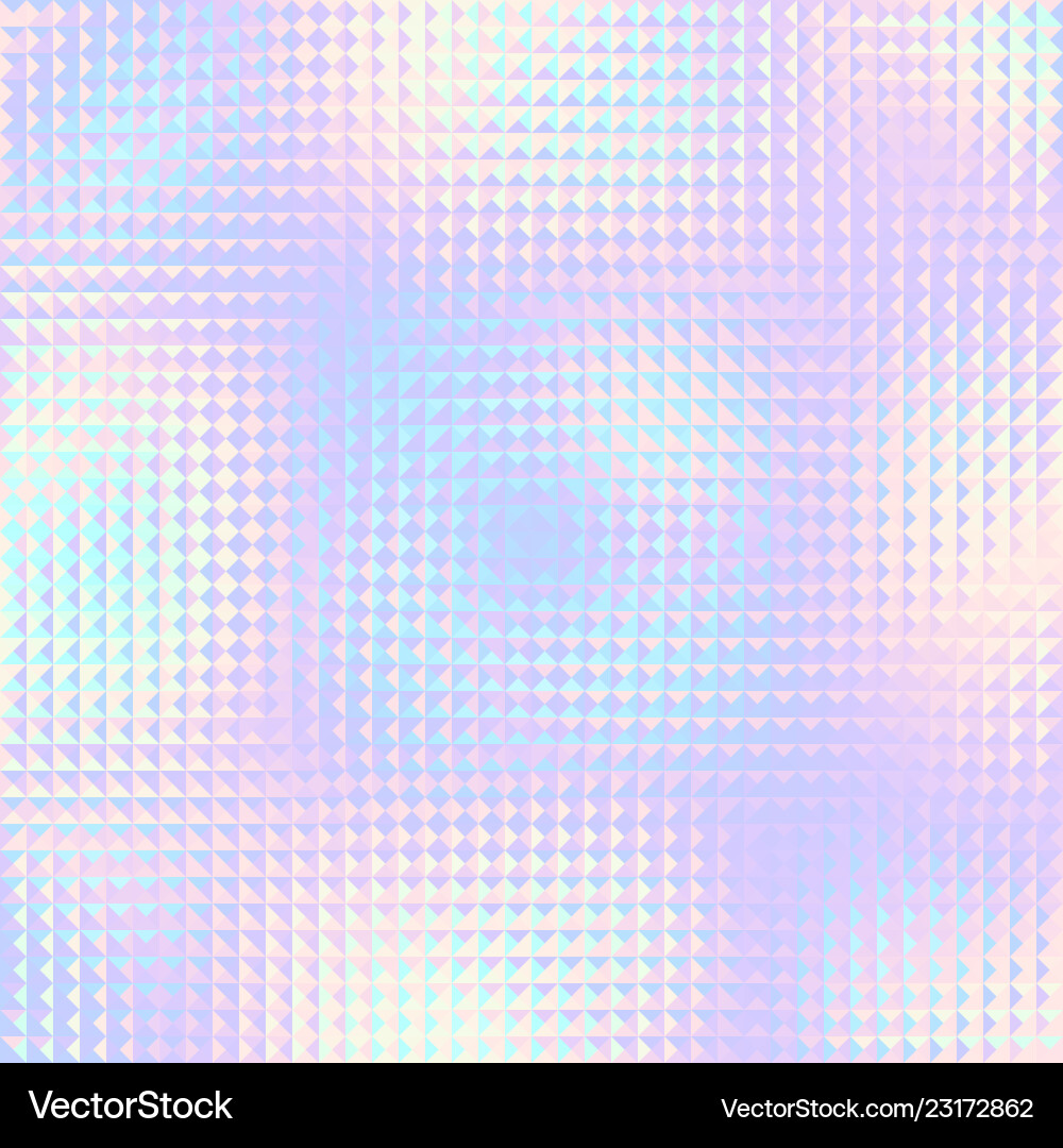 Geometric and blur pattern of a triangles in low Vector Image