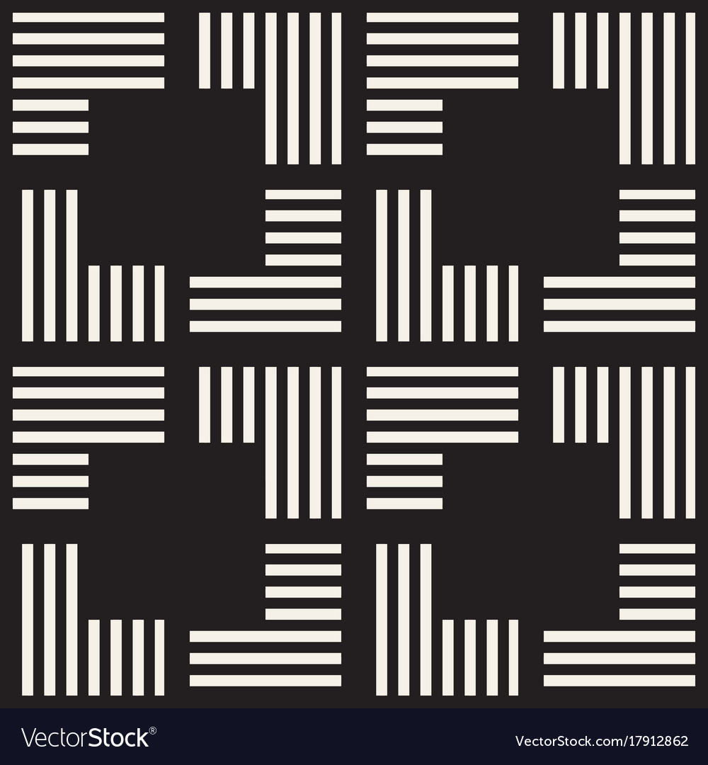Seamless pattern with stripes abstract Royalty Free Vector