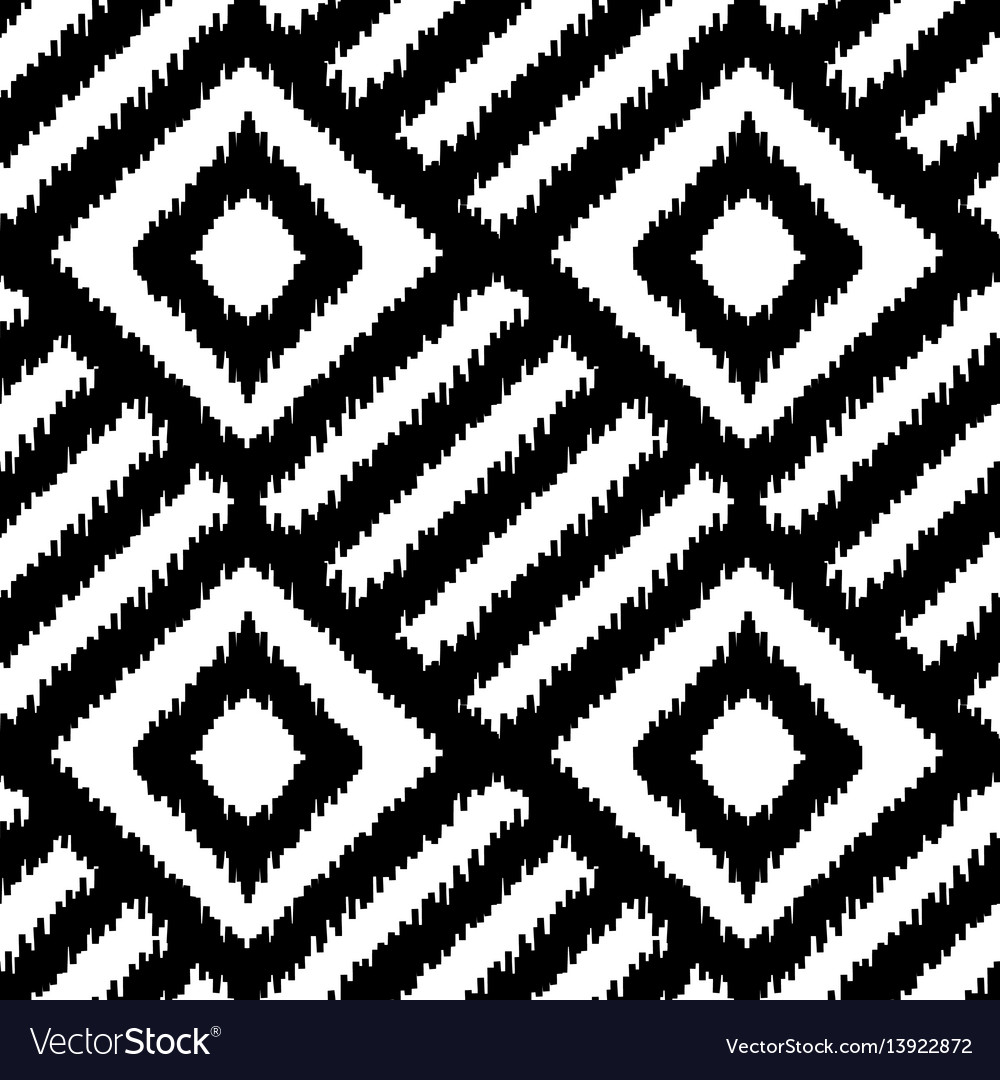 Ethnic squared seamless pattern Royalty Free Vector Image