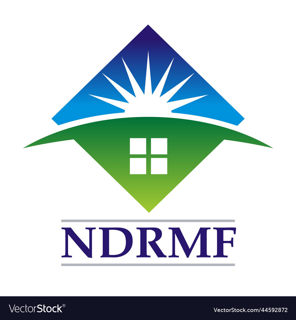 Ndrmf logo image Royalty Free Vector Image - VectorStock