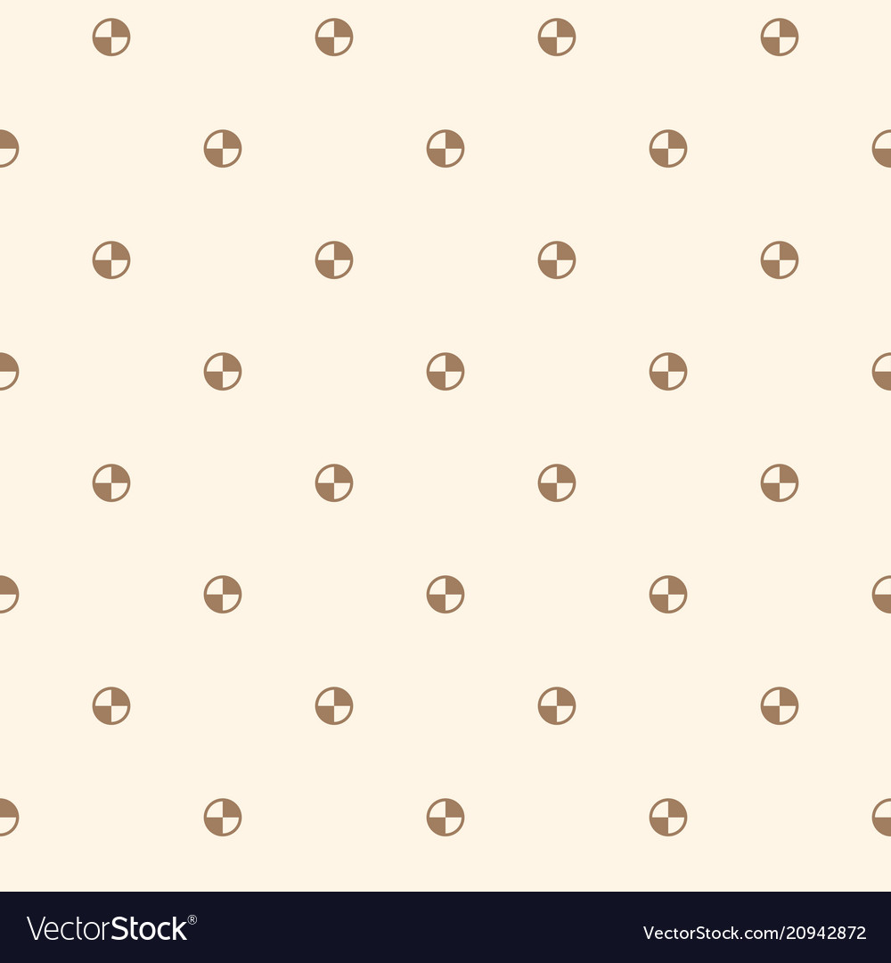 Seamless simple pattern with circles Royalty Free Vector