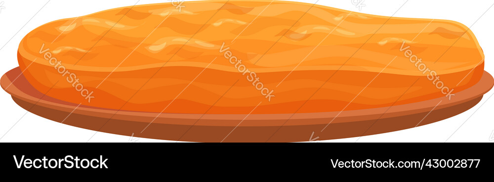 Meat dish icon cartoon food dinner Royalty Free Vector Image