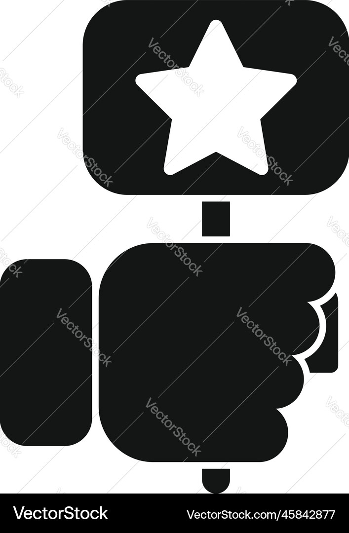 Take brand board icon simple social media Vector Image