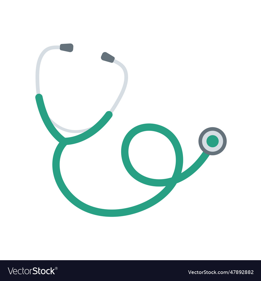 Medical stethoscope of nurse and doctor Royalty Free Vector